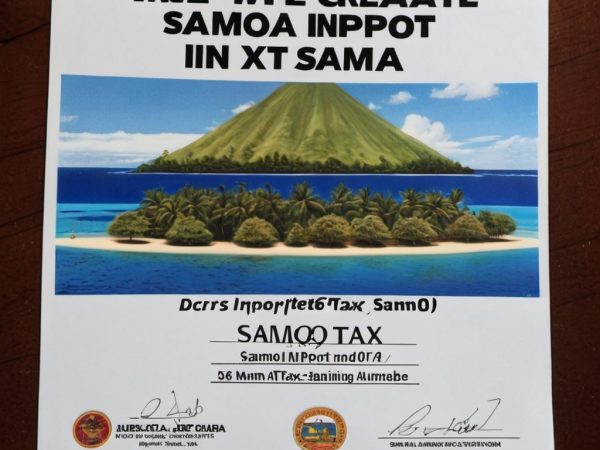 Samoa Import Tax – Zheng Backpack